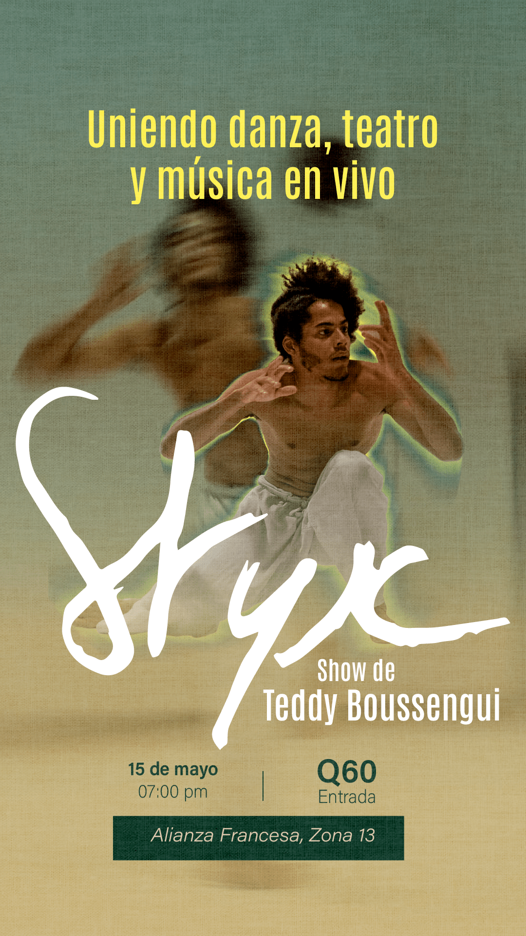 STYX – Un espectáculo del artista francés Teddy Boussengui – Alianza ...