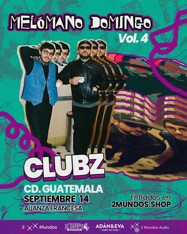 CONCIERTO | CLUBZ REGRESA A GUATEMALA – Alianza Francesa Guatemala